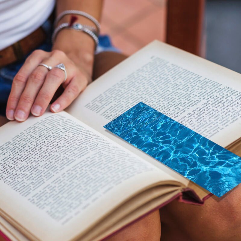 Designer Bookmarks Set of 12, Water Painted Designs - Specially ...