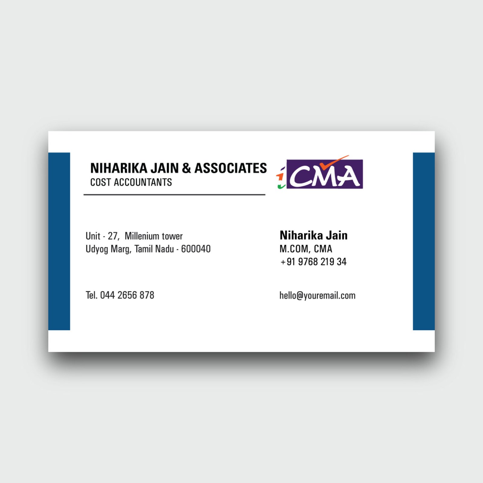 Online Customised CA Business Cards - WhatsYourPrint Online Printing