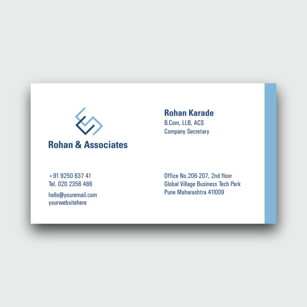 Elegant Company Secretary Classic Business Cards - WhatsYourPrint ...