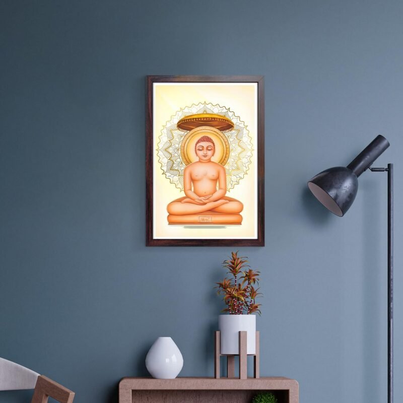 Lord Mahavir Swami Jain God Photo Frames for Worship/Pooja ...