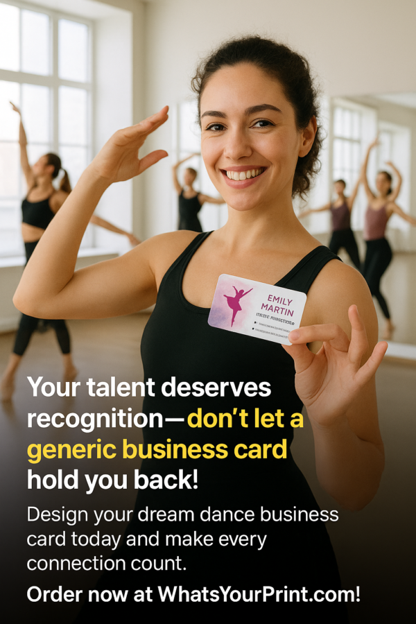 International Dance Day 2025: Custom Business Cards for Dance ...