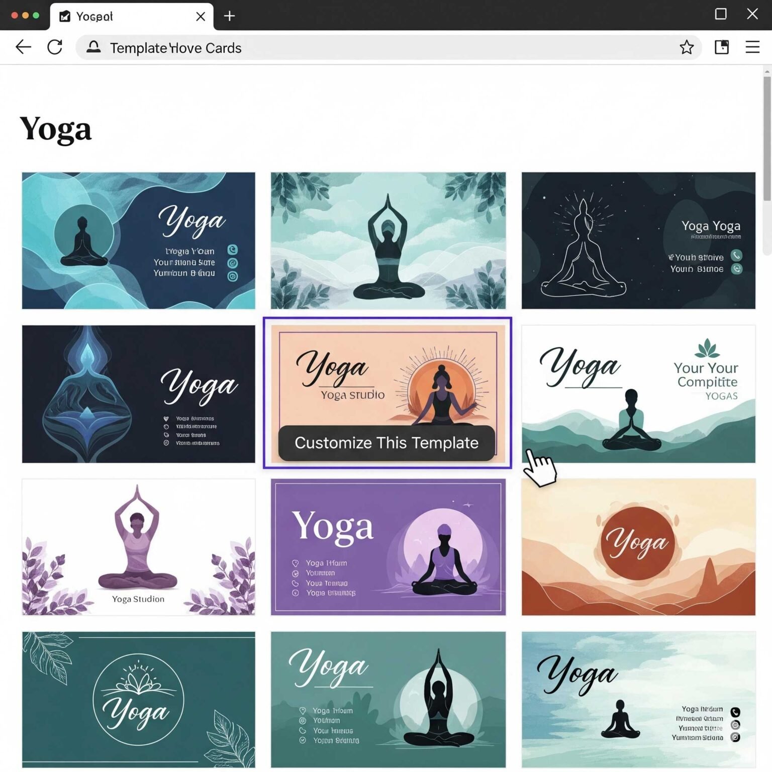 Yoga Business Card: The Ultimate Guide to Design, Print & Grow Your ...